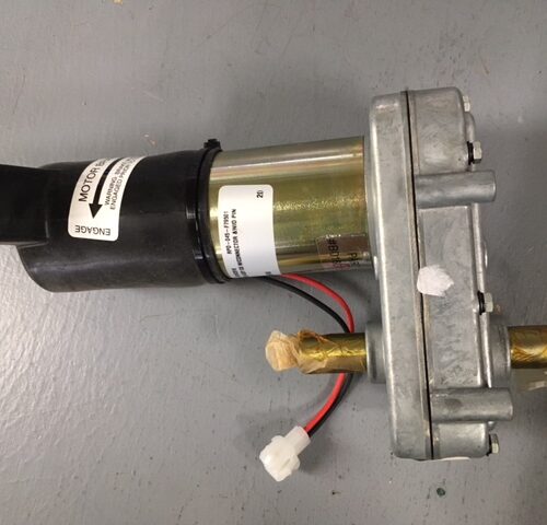 Lippert Slide Out Motor 386327, Gear Motor Assembly with Connectors ...