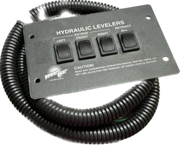 Power Gear Hydraulic Leveler Control Panel 500562 - Northwest RV Supply
