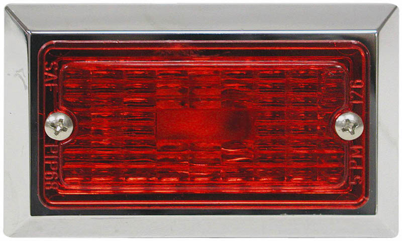 Peterson M126R Red Rectangular Clearance Side Marker Light - Northwest RV Supply