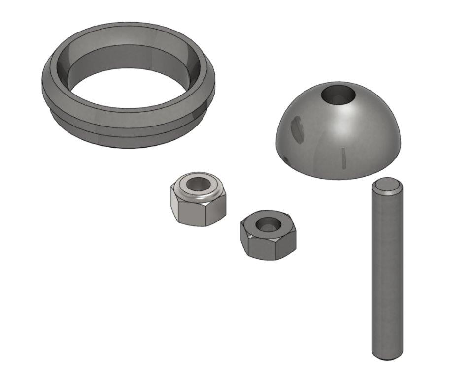 HWH Ball Stud Kit RAP93767 for Jack Foot - Northwest RV Supply