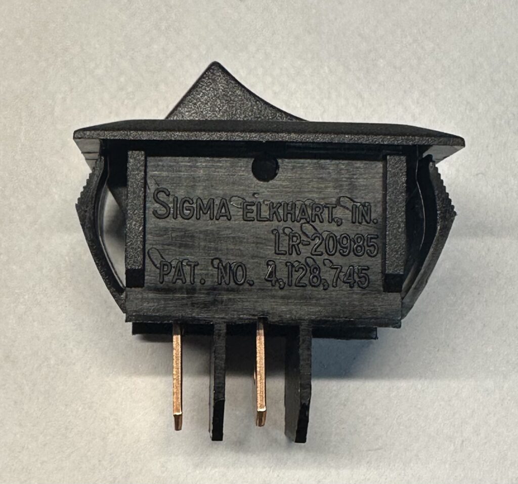 Sigma Switch LR20985 ON/OFF SPST - Northwest RV Supply