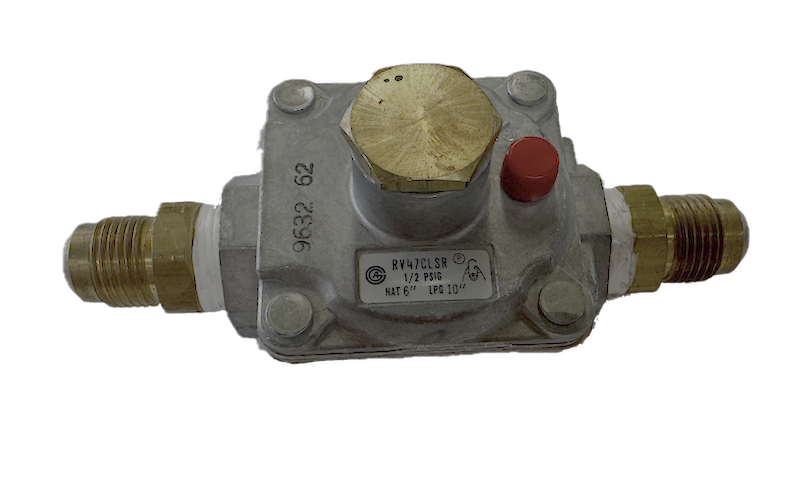 Maxitrol RV47CLSR Gas Regulator 1/2 PSIG NAT 6.0" LP 10.0" with Two 1/2 ...